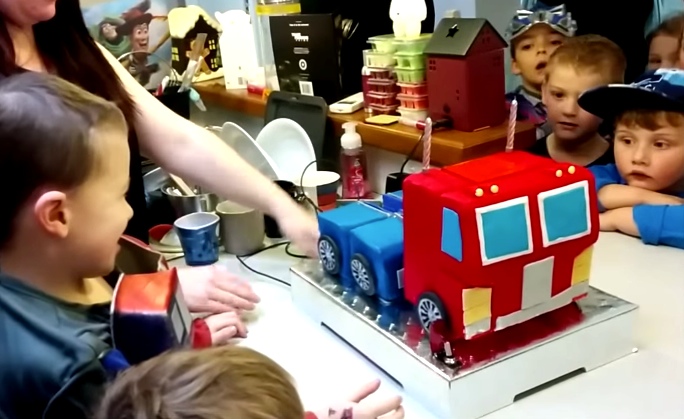 Transform And Roll Out The Birthday Cake!