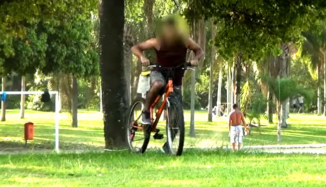 Bike Thieves Get Instant Karma, And It's Hilarious.
