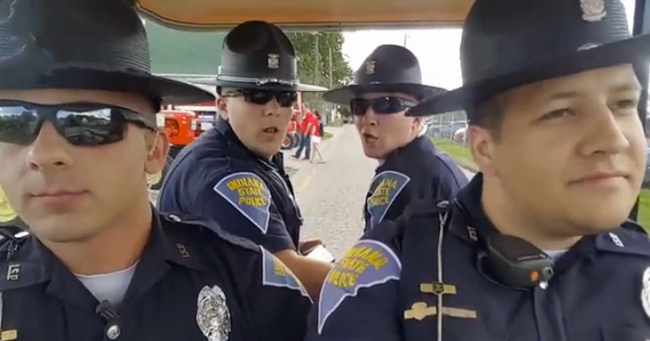 State Troopers Break Out in Song in Dashcam Video