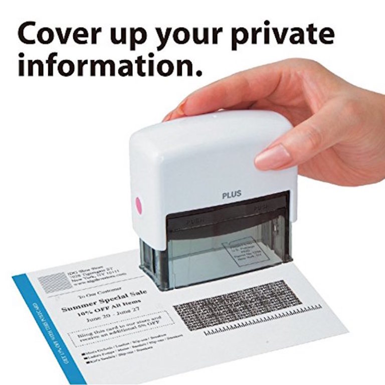 Plus Guard Your ID Stamp: Keep Your Information Away from Prying Eyes