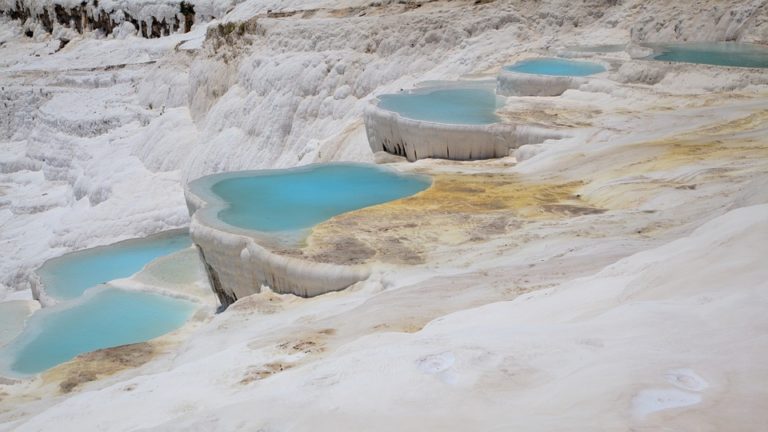 Take A Float in the Ancient Salt Pools of Pamukkale, Turkey