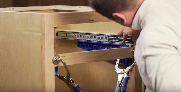 Kreg Drawer Slide Jig - Install Drawers Perfectly Every Time