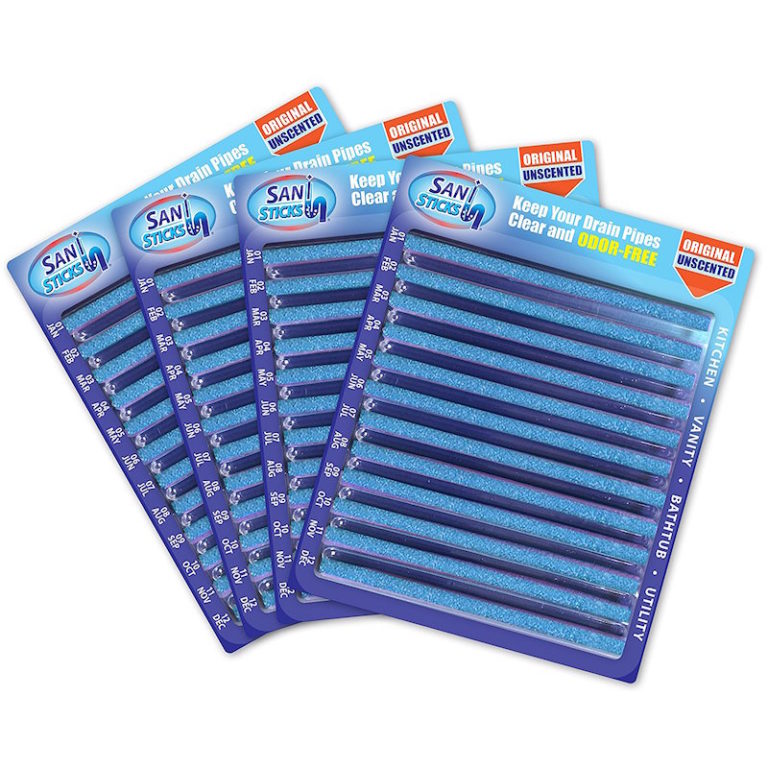 Sani Sticks - Disposable Drain Cleaners And Deodorizers To Keep Drains ...