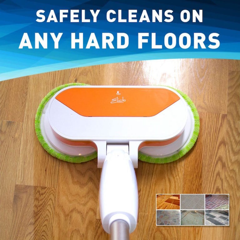 Elicto Electronic Spin Mop and Polisher: Clean Your Floors in One Easy Step