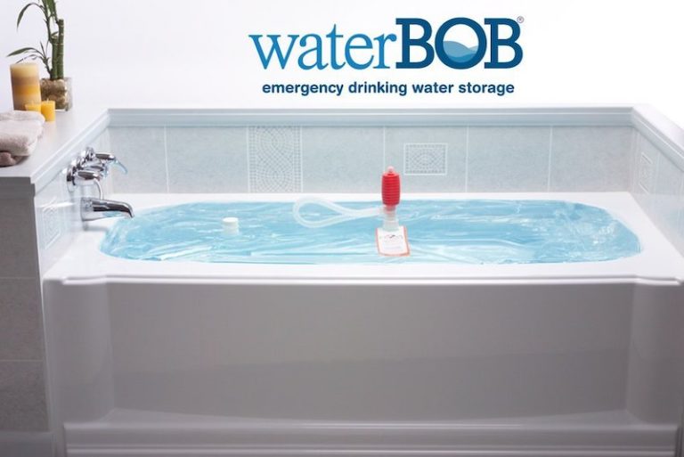 WaterBOB: Turn Your Bathtub into an Emergency Drinking Water Storage
