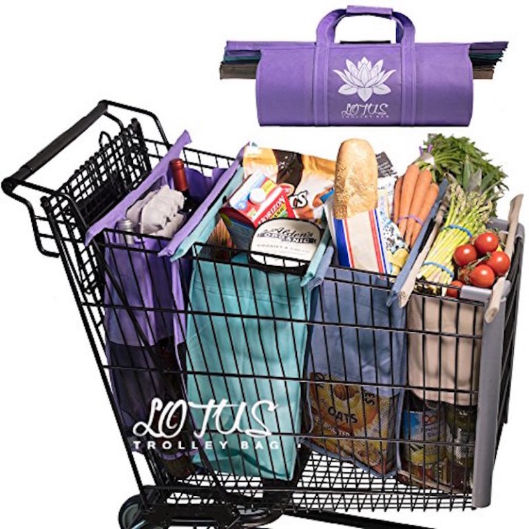 Lotus Trolley Bags: The Reusable Grocery Bags That Perfectly Fit Most Carts