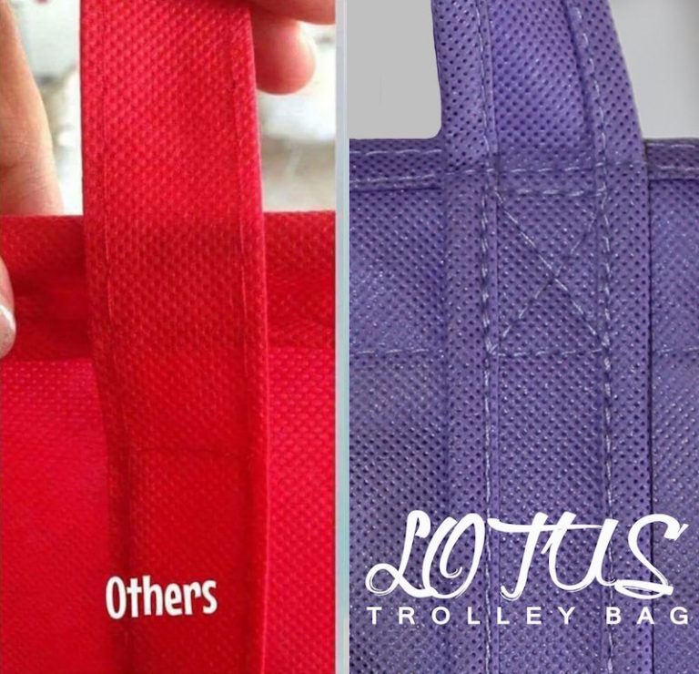 Lotus Trolley Bags: The Reusable Grocery Bags That Perfectly Fit Most Carts