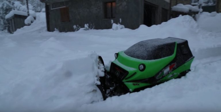 ATR-Orbiter: The Ultimate Remote-Controlled Snow Plow