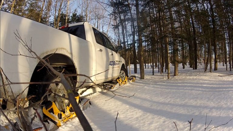 Track N Go: Turn Your Tuck into a Snowmobile