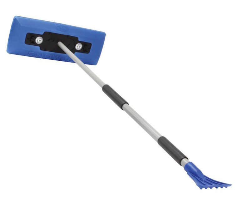 Snow Joe Snow Broom: Easily Push Heavy Snow Off Your Vehicle