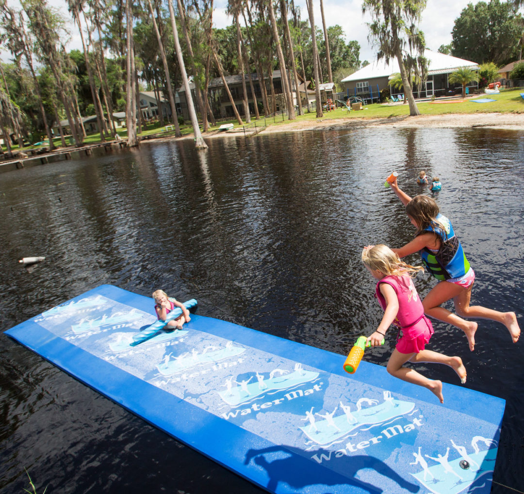 Watermat: Walk on Water with This Floating Foam Mat
