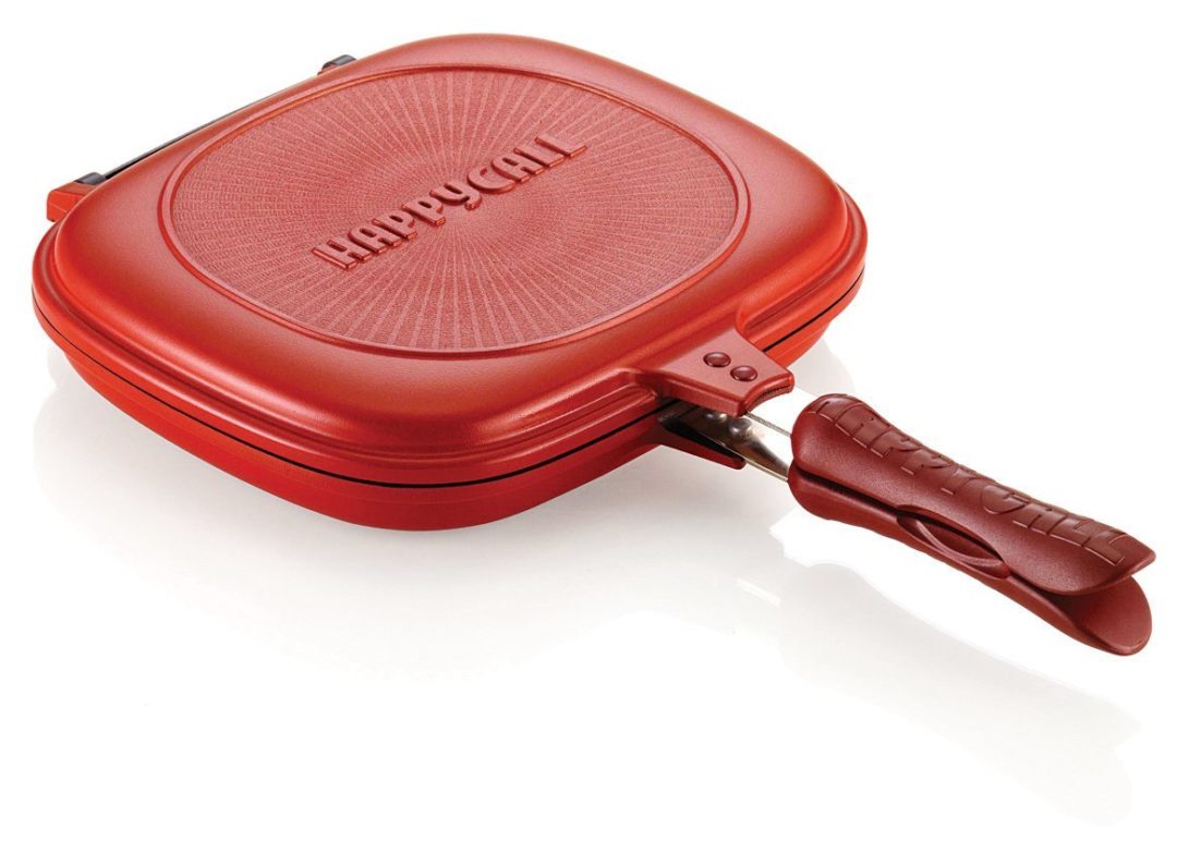 Happycall Double Pan: Flip Food by Flipping the Whole Pan