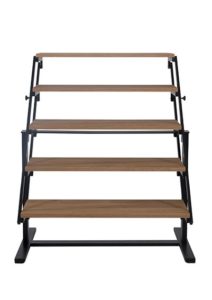 The SWING Shelf Turns into a Dining Table in One Pull