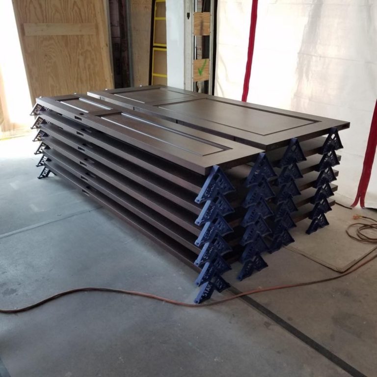 Stak Rack: Paint, Flip, and Stack Your Newly Painted Doors