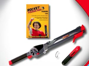 Rocket Fishing Rod: Kids Fishing Pole Shoots Bobber Instead of Casting