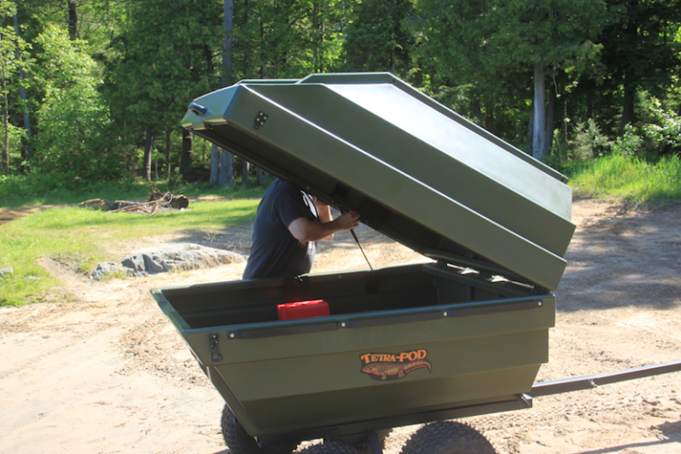 TetraPOD: The Trailer That Turns into a Boat