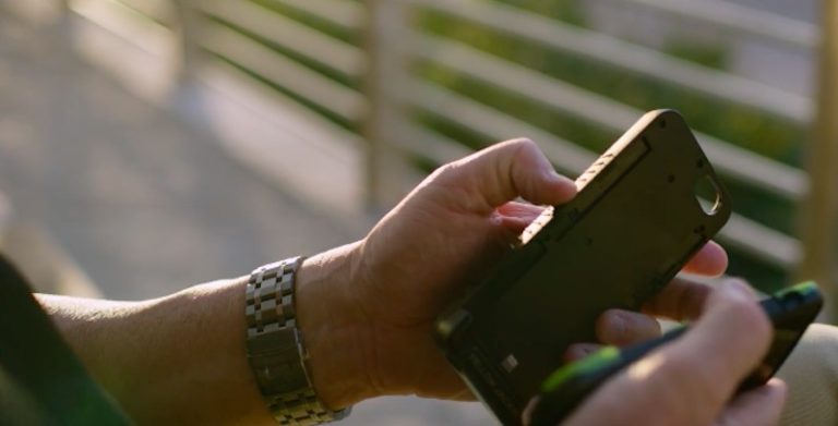 Yellow Jacket: The Phone Case with a Stun Gun