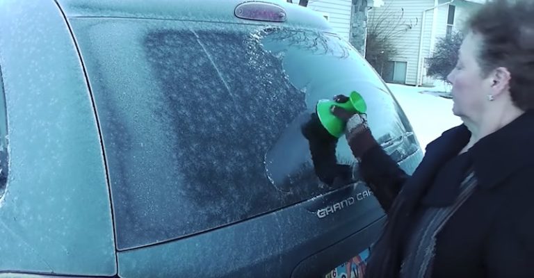 Scrape A Round: The Easy Way to De-Ice Your Car